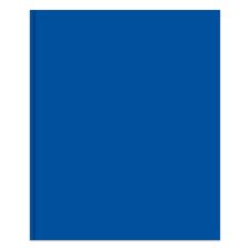 2-Pocket School-Grade Paper Folder with Prongs, Letter Size, Blue ...