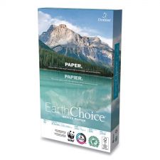 Domtar EarthChoice Office Paper, 92 Bright, 20 lb, 8.5 x 14, White, 500 ...
