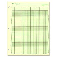 Rediform National Side Punched Analysis Pads | OfficeSupply.com