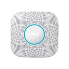 Google Nest Protect Smoke And CO Detector, Wired, 2nd Generation, White ...