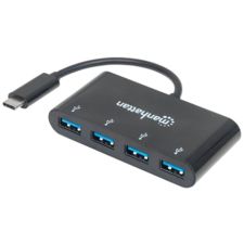 USB-C Dock/Hub, Ports (x4): USB-A (x4), 5 Gbps (USB 3.2 Gen1 aka USB 3. ...