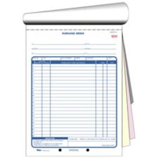TOPS Purchase Order Book, Carbonless, 2 Parts, 8-1/2"x11 ...