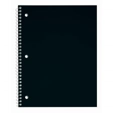 Just Basics Poly Spiral Notebook, 8" x 10-1/2", 1 Subject, College ...