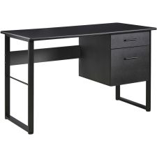 Halton 48"W Computer Desk, Black - ODFN8468859 | OfficeSupply.com