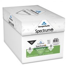 Georgia Pacific Spectrum Recycled Multi-Use Paper, 92 Bright, 20 lb, 8 ...
