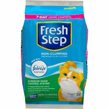Fresh Step Non-Clumping Premium Clay Litter with Febreze Freshness - 40 ...