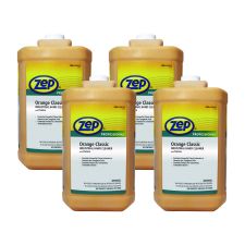 Zep Professional Industrial Hand Cleaner, Orange Scent, 1 gal, 4/Carton ...