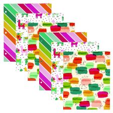 PUKKA PAD Two-Pocket Portfolio Folder, 1" Capacity, 9.6 x 11.9, Brush ...