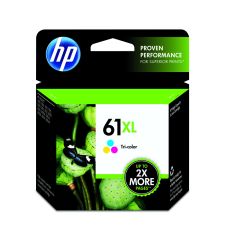 HP 61XL Tri-Color High-Yield Ink Cartridge, CH564WN | OfficeSupply.com