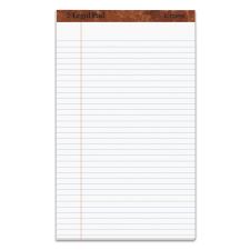 TOPS "The Legal Pad" Ruled Perforated Pads, Wide/Legal Rule, 50 White 8 ...