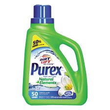 Purex Ultra Natural Elements HE Liquid Detergent, Linen & Lilies Scent ...
