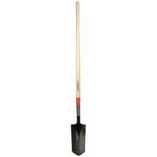 Trenching/Ditching Shovel, 11-1/2 in L x 5 in W Open-Back/Reversed Step ...