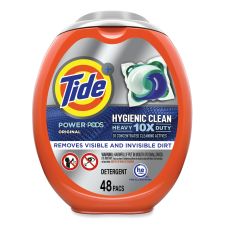 Tide Hygienic Clean Heavy 10x Duty Power Pods, Original Scent, 81 oz ...