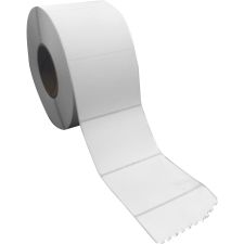 Sparco Direct Thermal Labels, SPR74989, Rectangle, 4"W x 3"L, White ...