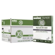 Boise X-9 Multi-Use Printer & Copy Paper, White, Letter (8.5" x 11 ...