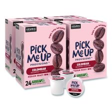 Pick Me Up Provisions Colombian Coffee K-Cups, 24/Box, 96/Carton ...