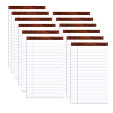 TOPS "The Legal Pad" Ruled Perforated Pads, Wide/Legal Rule, 50 White 8 ...