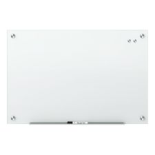 Quartet Infinity Magnetic Glass Unframed Dry-Erase Whiteboard, 36" x 24 ...