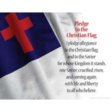 Pledge To The Christian Flag Chart | OfficeSupply.com