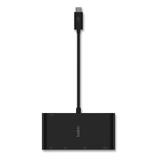 Belkin USB-C Multimedia + Charge Adapter, 4K HDMI/USB-A/USB-C/VGA, 4.9 ...