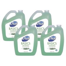 Dial Basics HypoAllergenic Foam Hand Soap, Fresh Scent, 1 Gal., Pack Of ...