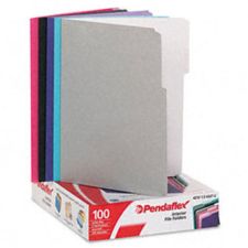 Pendaflex Color Interior File Folders, 1/3 Cut, Letter Size, Assorted ...