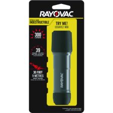 Rayovac Virtually Indestructible LED Flashlight, (3) AAA Batteries ...