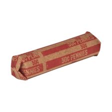 Sparco Flat Coin Wrappers - 1000 Wraps Total $0.50 in 50 Coins of 1 ...