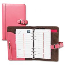 Day-Timer Pink Ribbon Leather Starter Set | OfficeSupply.com
