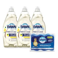 Dawn Platinum Liquid Dish Detergent, Lemon Scent, (3) 24 oz Bottles ...