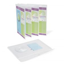 Poly String Envelopes, Legal Size, Clear, Pack Of 5 | OfficeSupply.com