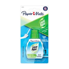 Liquid Paper Smooth Coverage Correction Fluid, Fast Dry, 22 mL Bottle ...