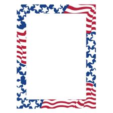 Great Papers! Stationery Letterhead, Patriotic, 8.5" x 11", Printer ...