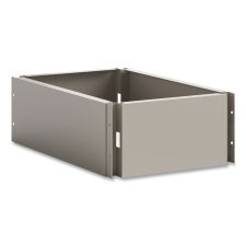 Safco Single Continuous Metal Locker Base Addition, 11.7w x 16d x 5.75h ...