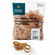 Business Source Quality Rubber Bands - Size: #84 - 3.5" Length x 0.5 ...