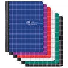 Composition Book, 7 1/4" x 9 3/4, 1 Subject, Quadrille Ruled, 80 Sheets ...