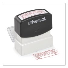 Universal Message Stamp, RECEIVED, Pre-Inked One-Color, Red ...