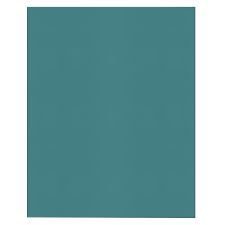 2-Pocket Textured Paper Folders, Teal, Pack Of 10 | OfficeSupply.com