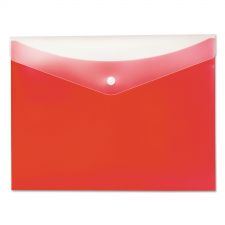 Pendaflex Poly Snap Envelope, Snap Closure, 8.5 x 11, Strawberry ...