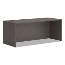 HON Mod Desk Shell, 72" x 30" x 29", Slate Teak | OfficeSupply.com