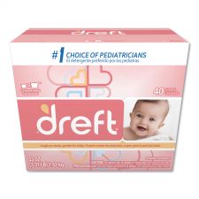 Dreft Ultra Laundry Detergent, Powder, Baby Powder Scent, 53 oz Box ...