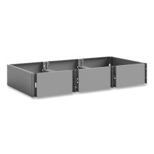 Safco Triple Continuous Metal Locker Base Addition, 35w x 16d x 5.75h ...