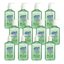 PURELL Advanced Hand Sanitizer Soothing Gel, Fresh Scent, 12 fl oz Pump ...