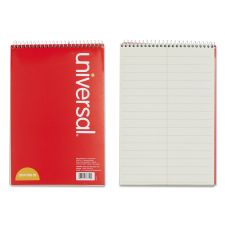 Universal Steno Book, 6" x 9", Pitman Ruled, 60 Sheets, Red ...