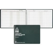 Dome Wirebound Payroll Book - DOM625 | OfficeSupply.com