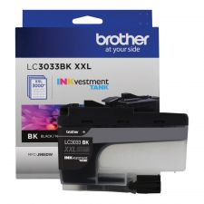 Brother LC3033 Black Super-High-Yield Ink Cartridge, LC3033BKS ...