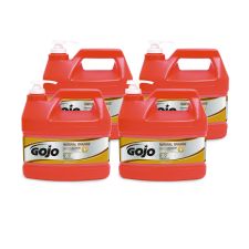 GOJO NATURAL ORANGE Smooth Hand Cleaner, Citrus Scent, 1 gal, 4/Carton ...