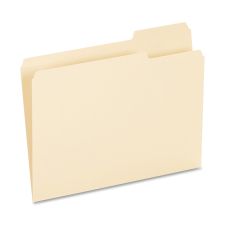 Oxford 1/3-Cut File Folders, Letter Size, Position 3, Manila, Box Of ...