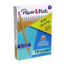 Paper Mate EverStrong #2 Pencils, HB (#2), Black Lead, Yellow Barrel ...