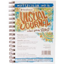 Strathmore Visual Journal Watercolor 5.5"X8" | OfficeSupply.com